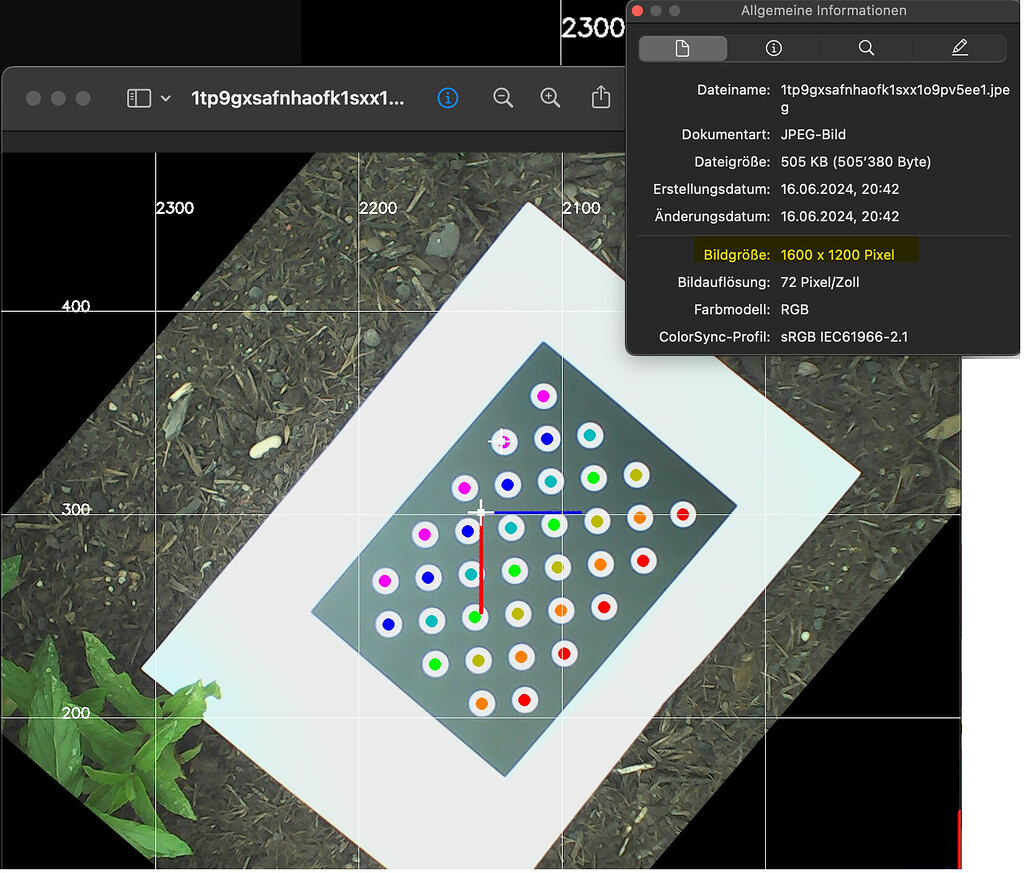 Photos size doesn't match calibration 1600x1200 - always takes photos with 1280x720 ...